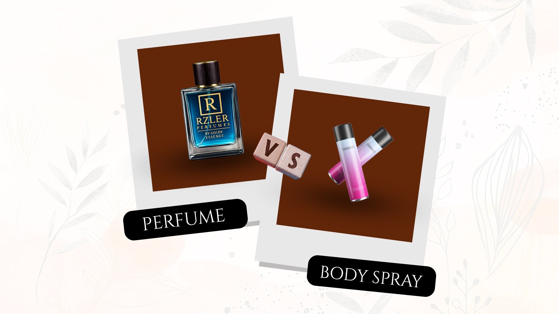 Perfume vs Body Spray 2026: Know the Difference – RZLER PERFUME